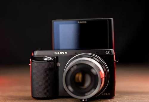 Sony Alpha NEX F3 + Industar 52mm f2.8