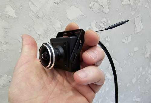 5Mp.WiFi Мини видеокамера Рыбий глаз,iP