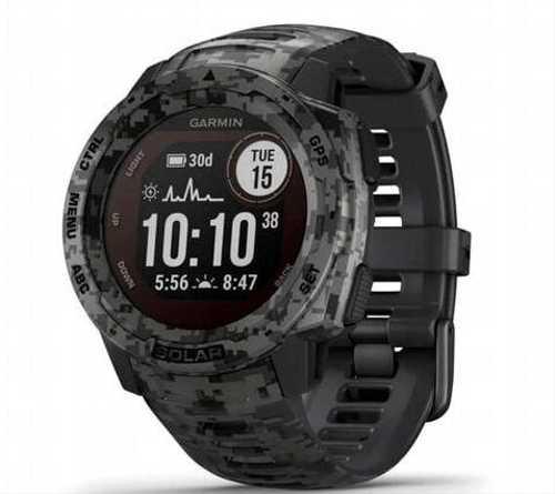 Часы Garmin Instinct Solar Camo Edition