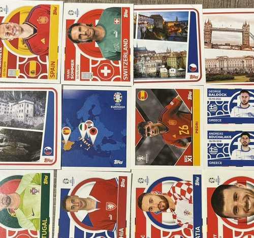 Наклейки Panini fifa 365 2023-2024 для Анастасии