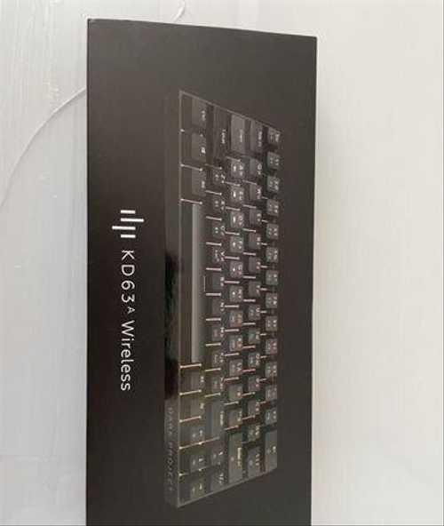 Беспроводная клавиатура dark projekt kd63a