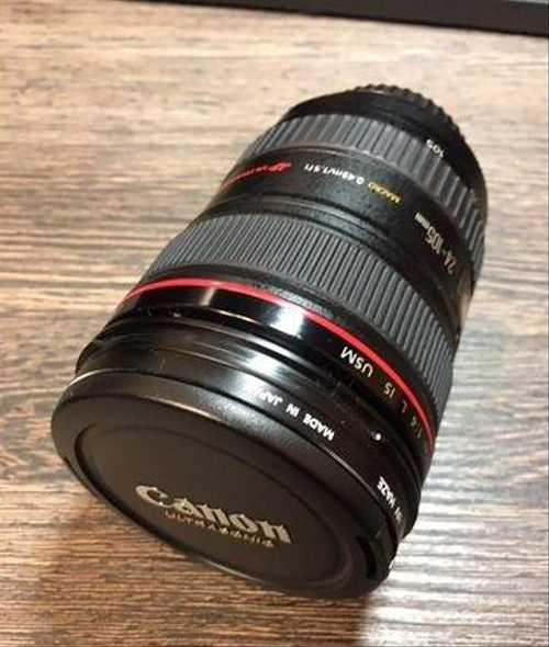 Объектив Canon EF 24-105 L F4 USM
