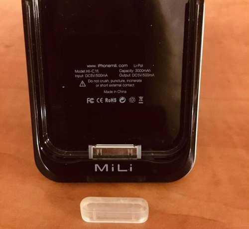 Чехол-зарядное устройство MiLi для iPhone 4(4S)