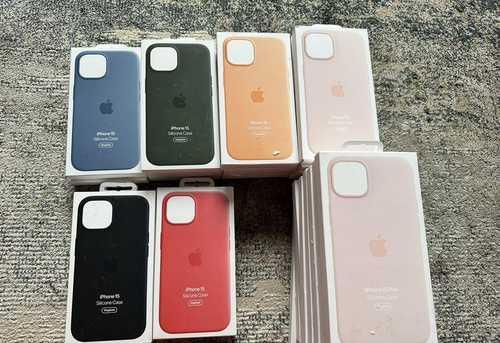 Чехол Apple iPhone 15 Silicone Case