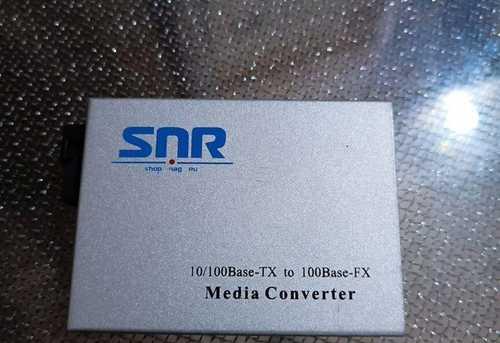 Оптический медиаконвертер snr-cvt-100b