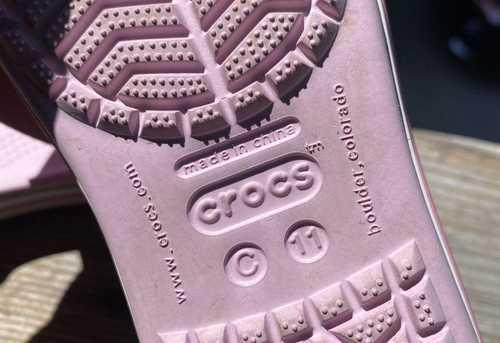 Сандалии crocs c11 розовые