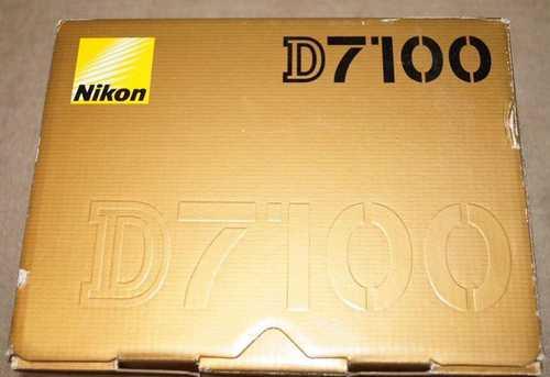 Nikon D7100 body 7400 кадров Доставка