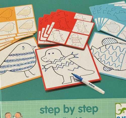 Djeco Eduludo Step by step Графф и друзья