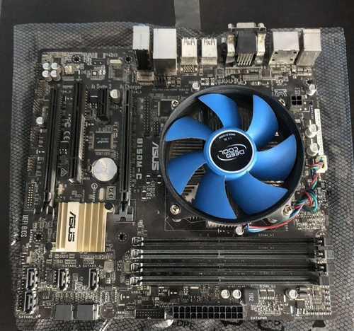 Материнская плата asus b150m c