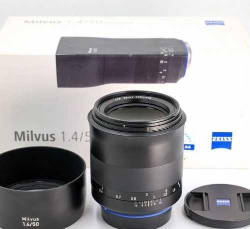 Zeiss Milvus 1.4/50 ZE Canon EF