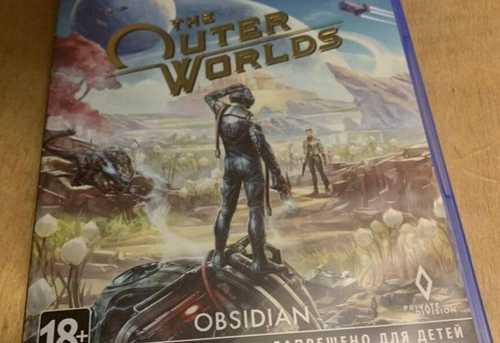 Игра для приставок PS4 PS5 Outer Worlds