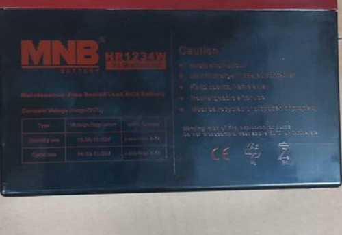 Аккумуляторная батарея MNB Battery HR12334W