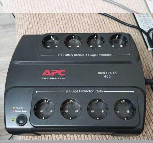 Источник бесперебойного питания apc Back-UPS 400