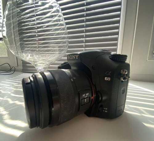 Зеркальный фотоаппарат sony a68 kit
