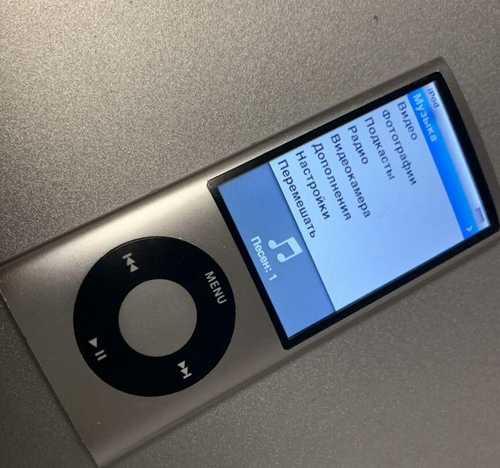 Плеер iPod nano 5 16gb silver с видеокамерой