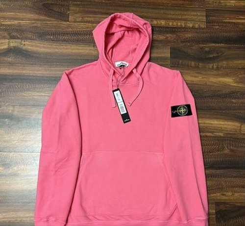 Толстовка худи Stone Island Brushed Cotton Fleece