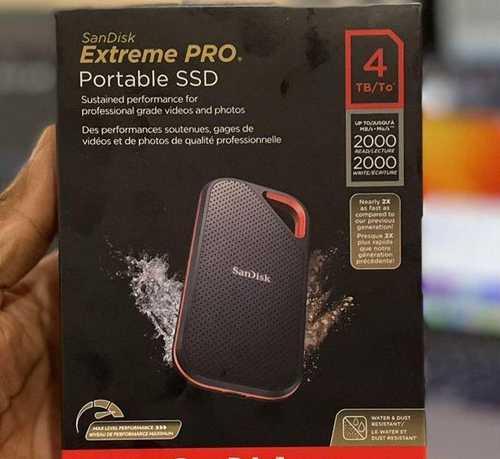 SanDisk - Extreme Pro Portable 4TB External SSD