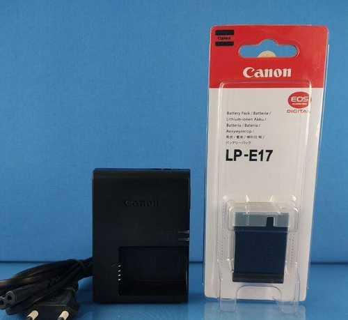 Аккумулятор Canon LP-E17 + зарядка Canon LC-E17C