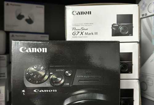 Фотоаппарат Canon PowerShot G7 X Mark lll Black