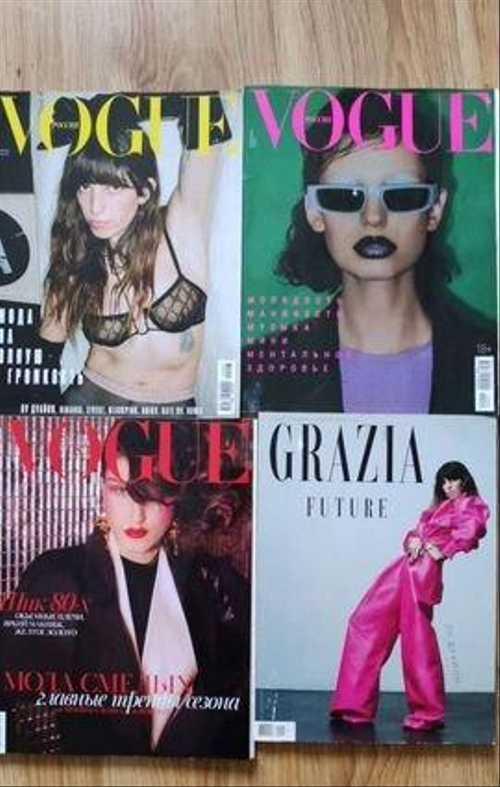 Журналы Vogue Elle Grazia Россия, Новегия