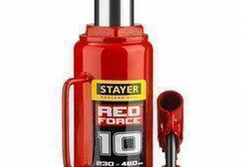 Домкрат бутылочный Stayer RED force 10т, 230-460мм
