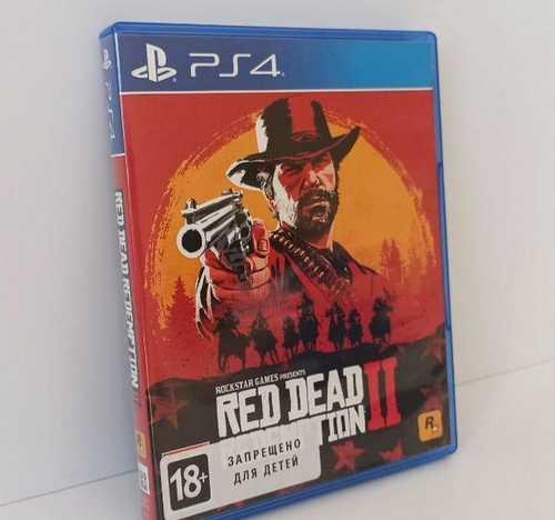 Red Dead Redemption 2 диск для PS4