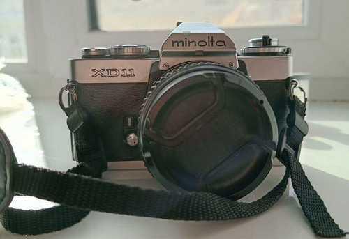 Плёночный комплект Minolta XD-11 Rokkor-x 50mm 1.4