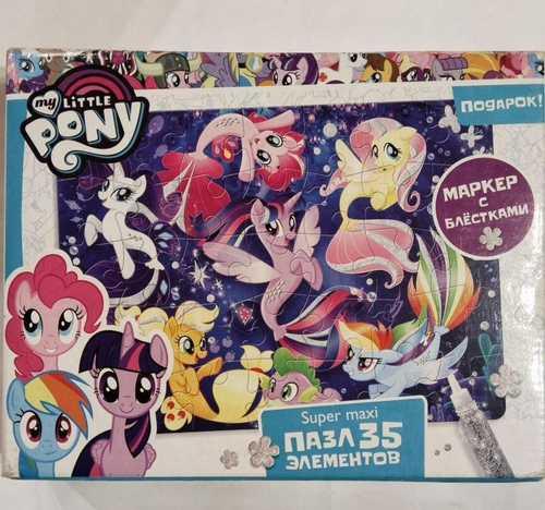 Пазлы my little pony крупные 35 элементов