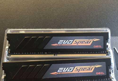 Оперативная память ddr4 16gb EVO spear