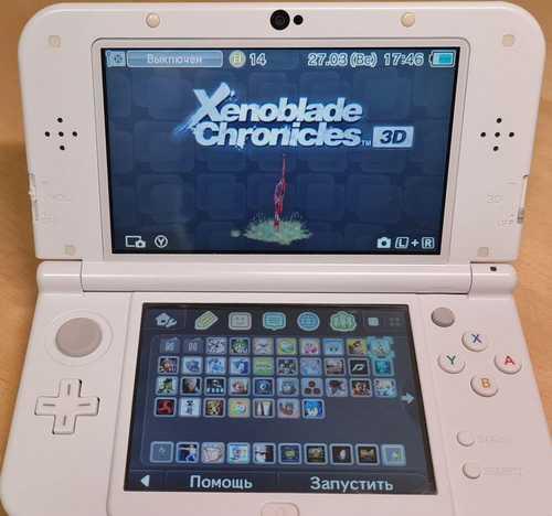 New nintendo 3ds xl прошитая