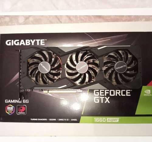 Gigabyte gtx 1660 super 6gb