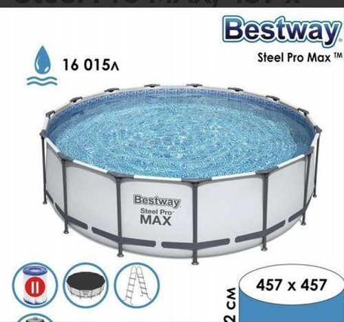 Бассейн каркасный bestway 457х122 см