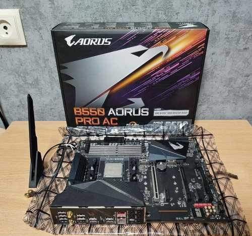 Ryzen 5 5600x + B550 aorus PRO AC