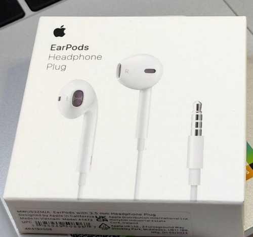 Наушники earpods с разъёмом 3.5мм iPhone(Оригинал)