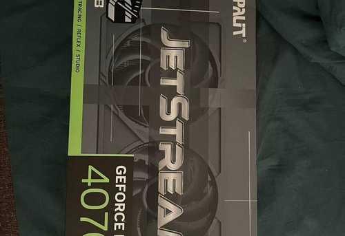 Видеокарта Palit RTX4070 super jetstream OC 12Gb