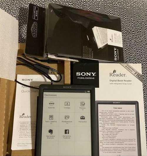 Sony prs t-3 с Подсветкой Электронная Книга