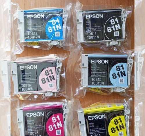 Картриджи для принтера epson