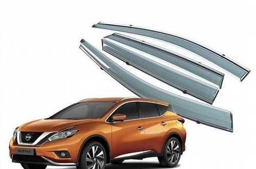 Дефлекторы боковых окон Nissan Murano (2016-2022)