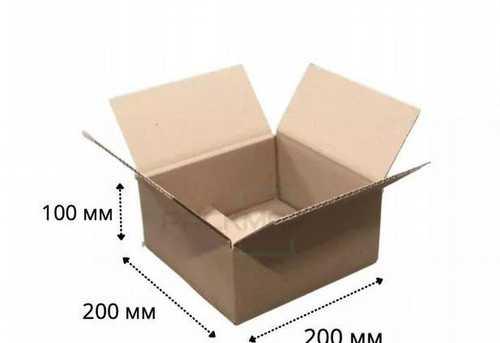 Картонные коробки 200х200х100 мм 100 шт