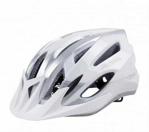Шлем велосипедный alpina MTB 17 White/Silver 54-58