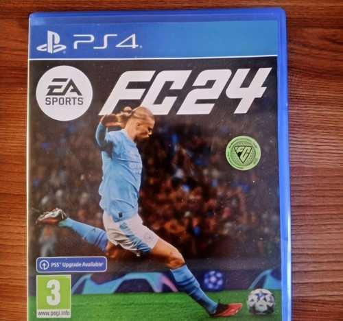 Диски на ps4 fifa 24