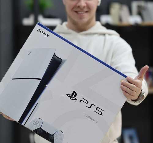 Sony PlayStation 5 Slim 1TB с дисководом