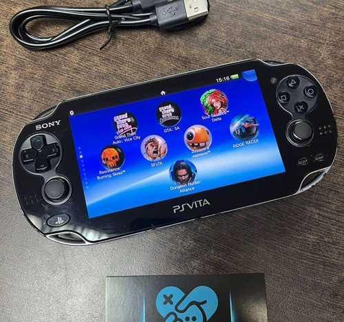 Прошитая PlayStation Vita 128Gb Много игр PSV PS