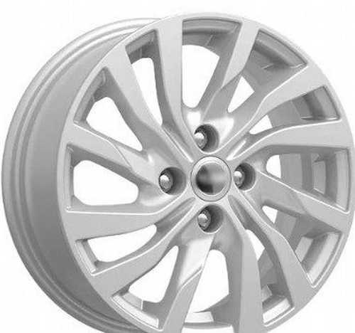 KDW KD1546 : 6x15 4*100 Et:50 Dia:60.1 Silver Painted