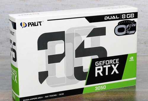 Новая Видеокарта RTX 3050 8GB Palit Dual