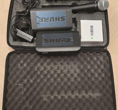 Радиомикрофон shure sm58