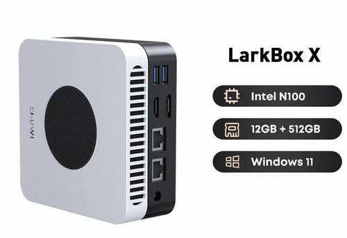 Мини-пк chuwi Larkbox X N100 12/512Gb Win11