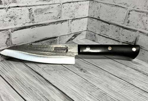 Кованный кухонный нож Сантоку