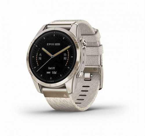 Garmin epix Pro Gen 2 Sapphire Edition 42 мм Золотистый