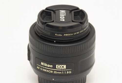 Объектив Nikon 35 mm 1.8